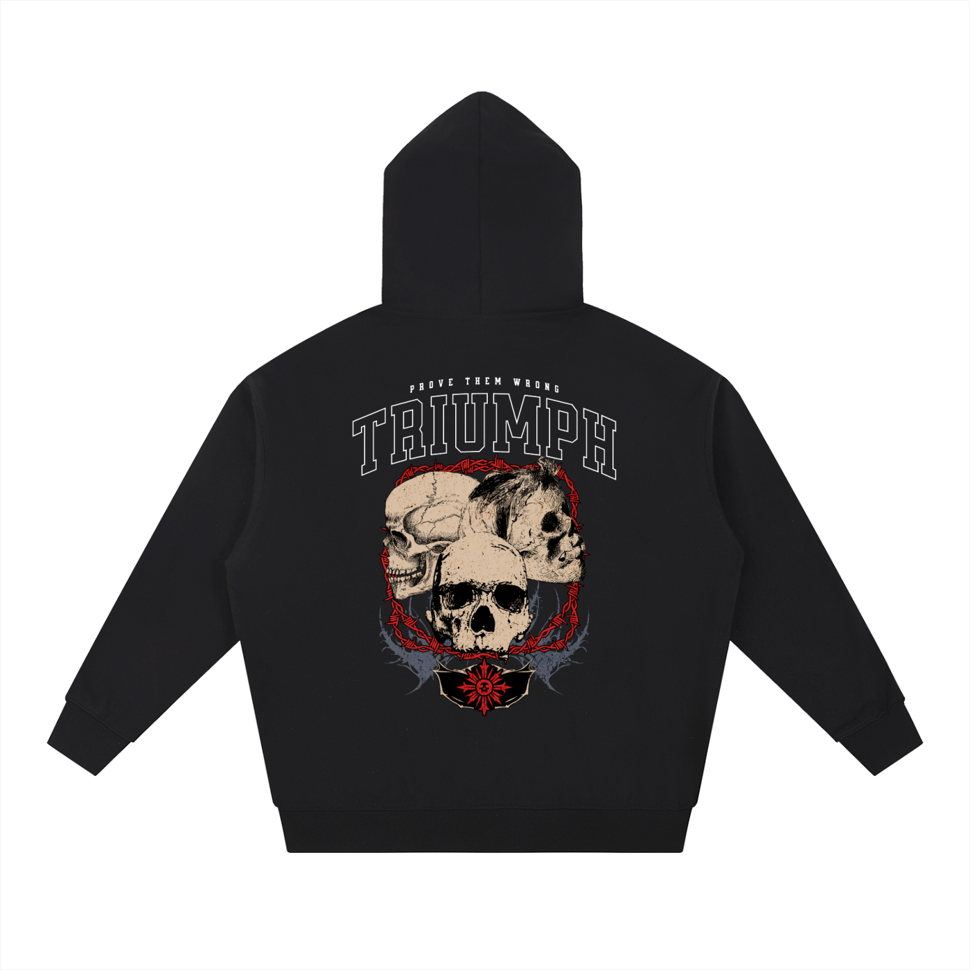 Trinity of Death Heavyweight Hoodie – Triumphathletic